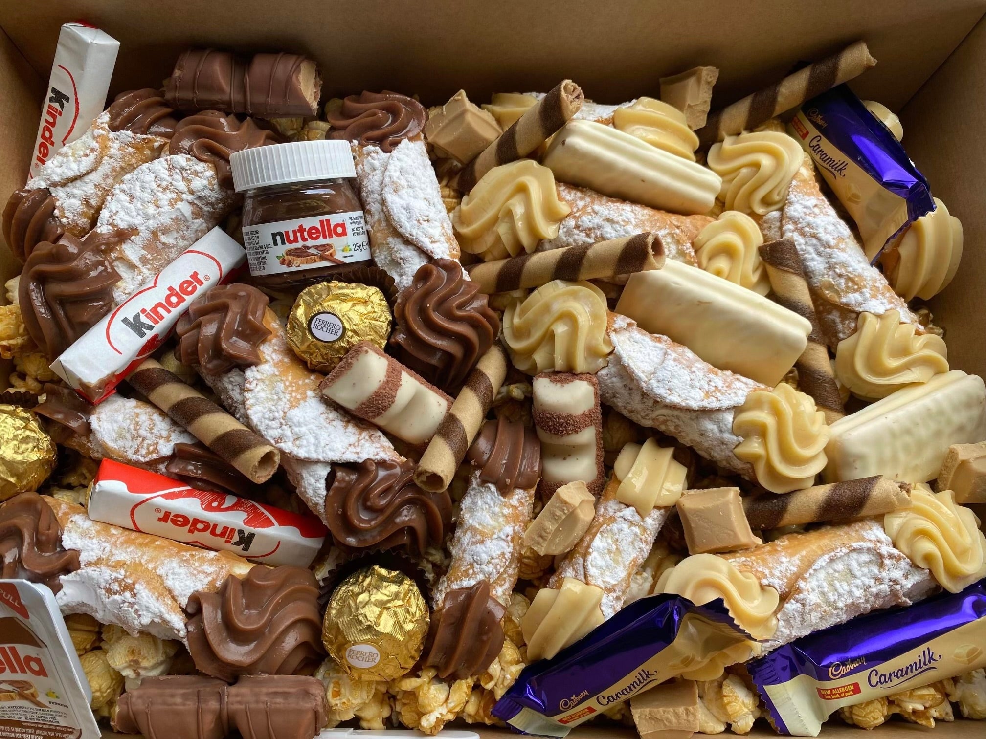 Nutella & Caramilk Duo – The Cannoli Box Co.