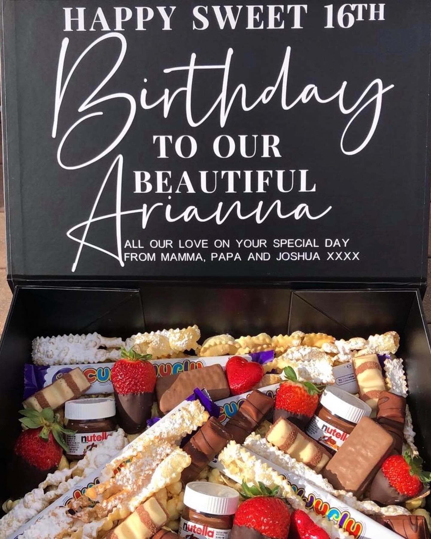 Sweet 16 Cannoli Box - A Sweet Milestone – The Cannoli Box Co.