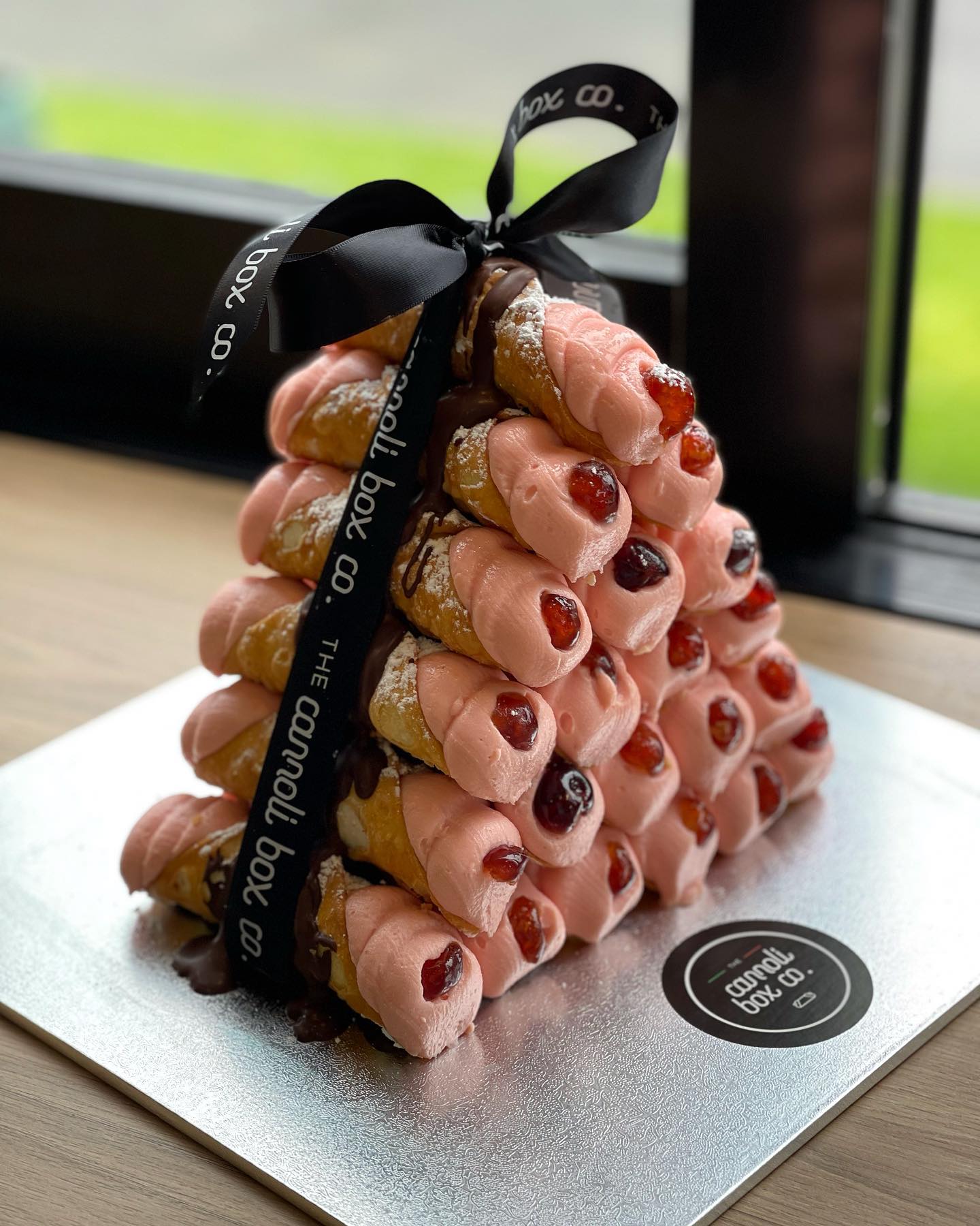 Whipped Ricotta & Strawberry Cannoli Tower – The Cannoli Box Co.